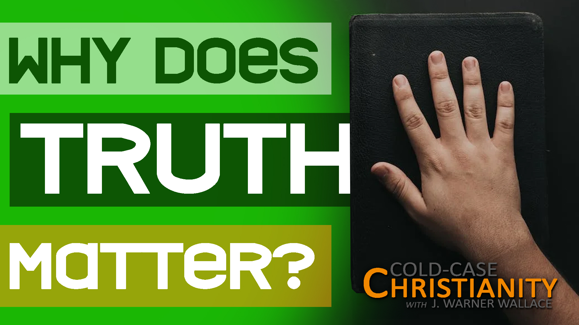 Why Truth Changes Everything – Interview with Jeff Myers (Cold-Case ...